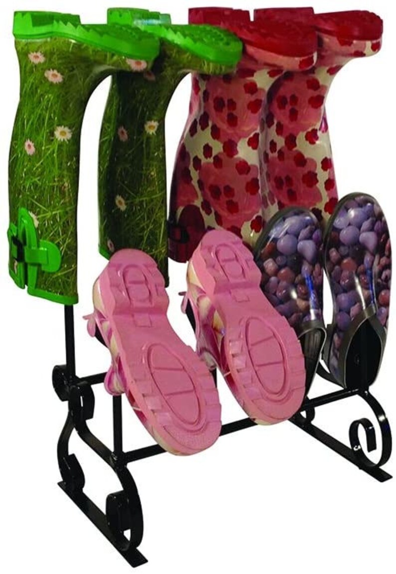 4-6 Pairs Garden Storage BOOT RACK Dryer Organiser Stand Welly - Etsy ...