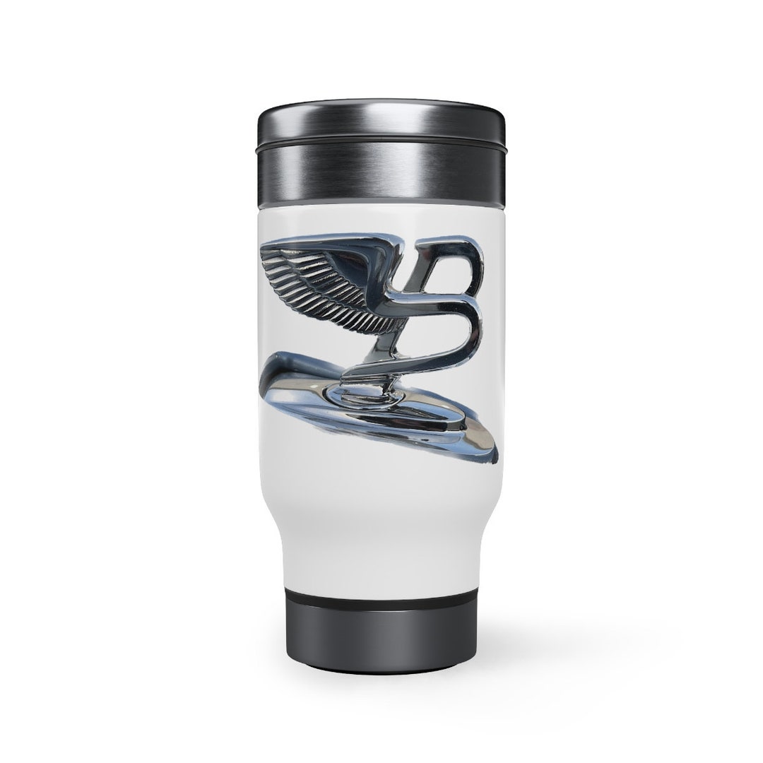 Bentley "flying B" Stainless Steel Travel Mug With Handle, 14oz - Etsy