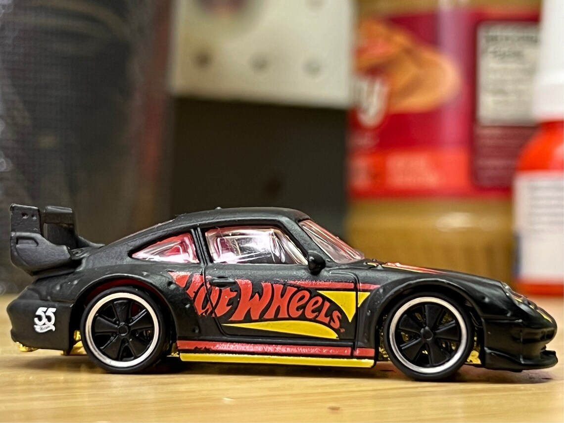 Hot Wheels Custom Porsche 911 GT2 993 With Fuchs Wheels and Rubber ...