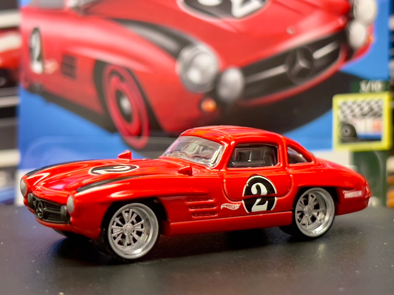 Custom Hot Wheels Mercedes-benz 300SL | Die-cast Collectible Car ...