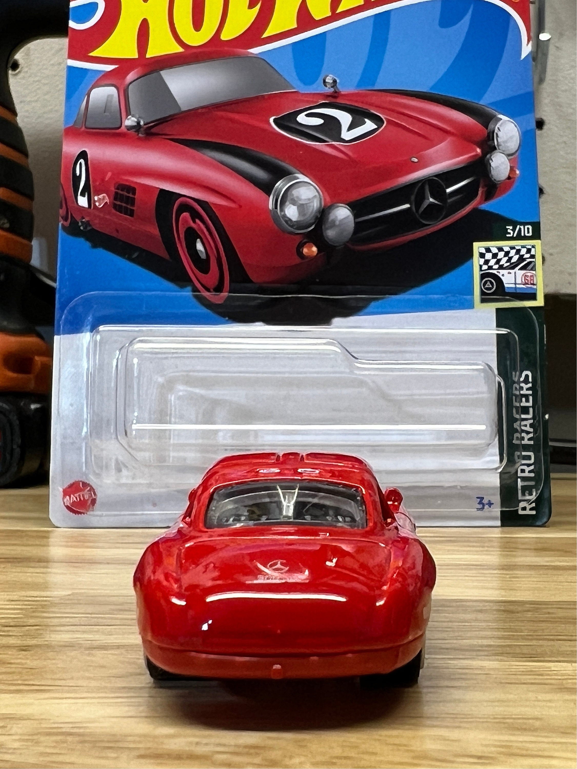 Custom Hot Wheels Mercedes-benz 300SL | Die-cast Collectible Car ...