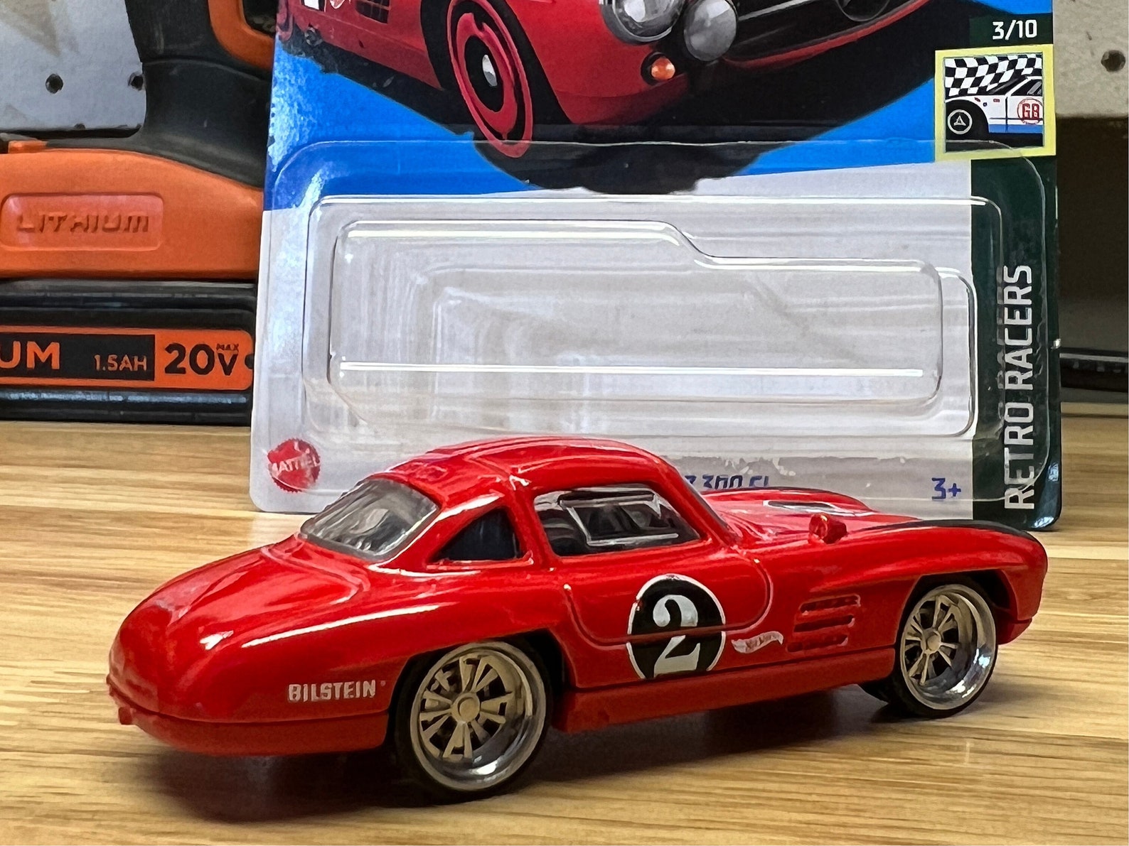 Custom Hot Wheels Mercedes-benz 300SL | Die-cast Collectible Car ...