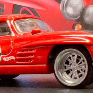 Custom Hot Wheels Mercedes-benz 300SL | Die-cast Collectible Car ...