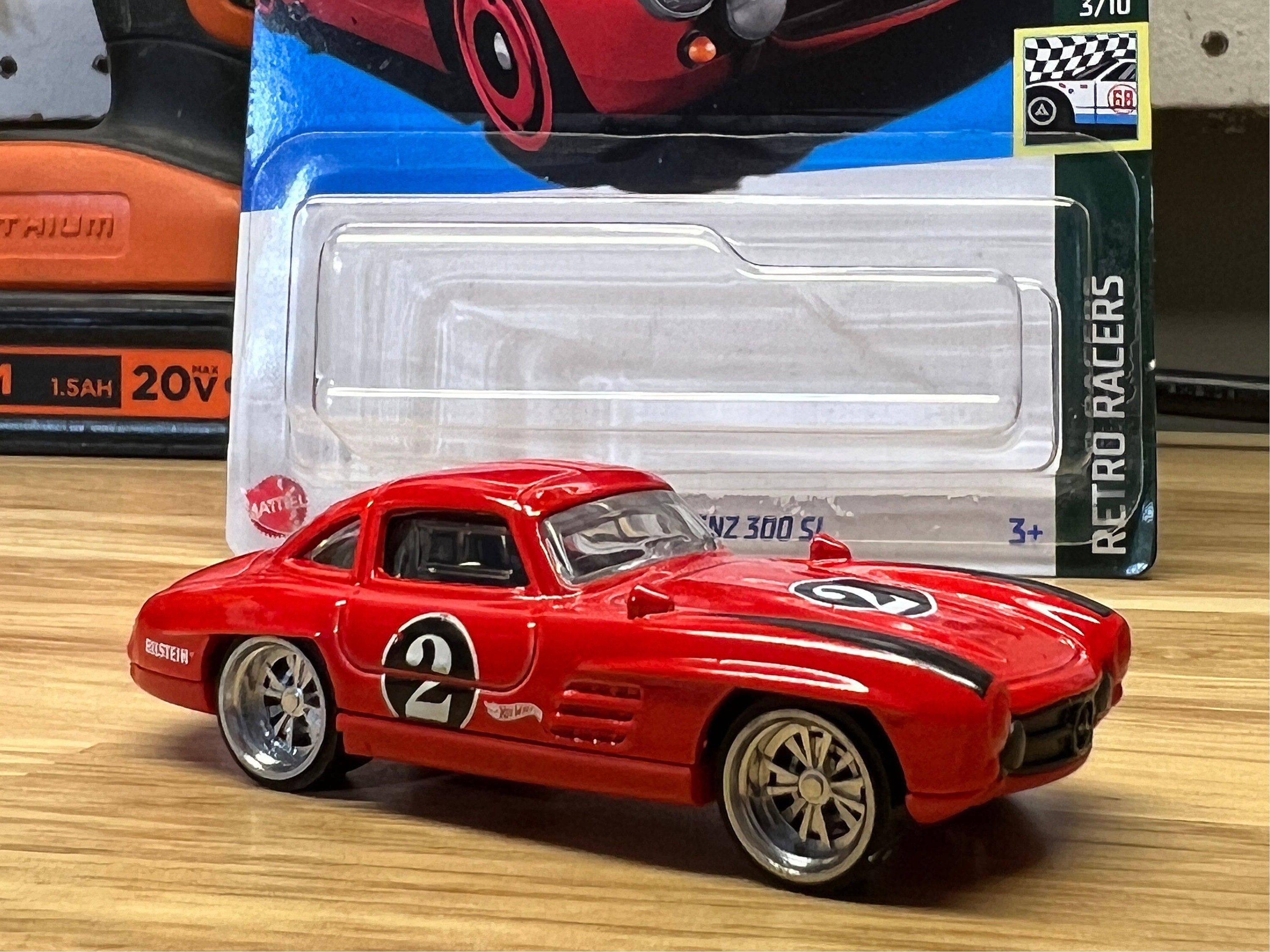 Custom Hot Wheels Mercedes-benz 300SL | Die-cast Collectible Car ...