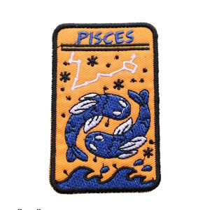 Zodiac Signs Astrology Constellations Embroidered Iron on Patch - Etsy