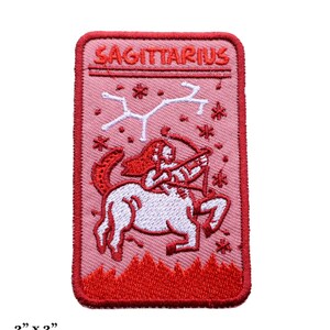 Zodiac Signs Astrology Constellations Embroidered Iron on Patch - Etsy