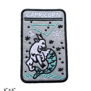 Zodiac Signs Astrology Constellations Embroidered Iron on Patch - Etsy