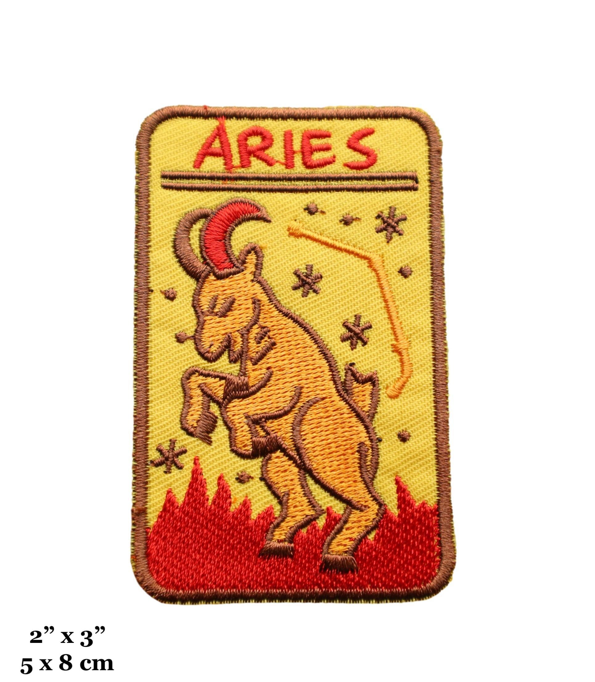 Zodiac Signs Astrology Constellations Embroidered Iron on Patch - Etsy