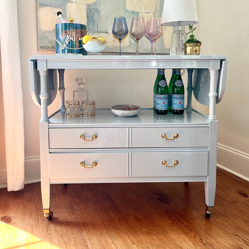 Vintage Bar Cart - Etsy
