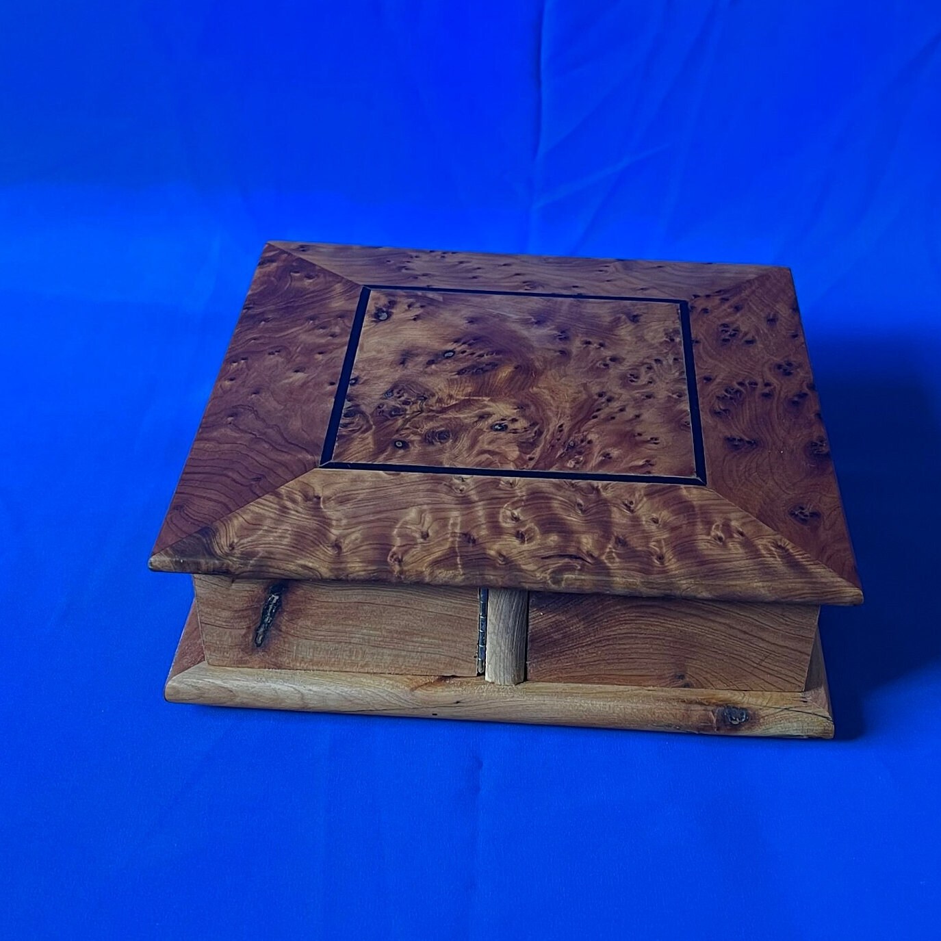 Secret Wooden Lock Box, Jewelery Box of Thuya Wood, , Handmade Thuya ...