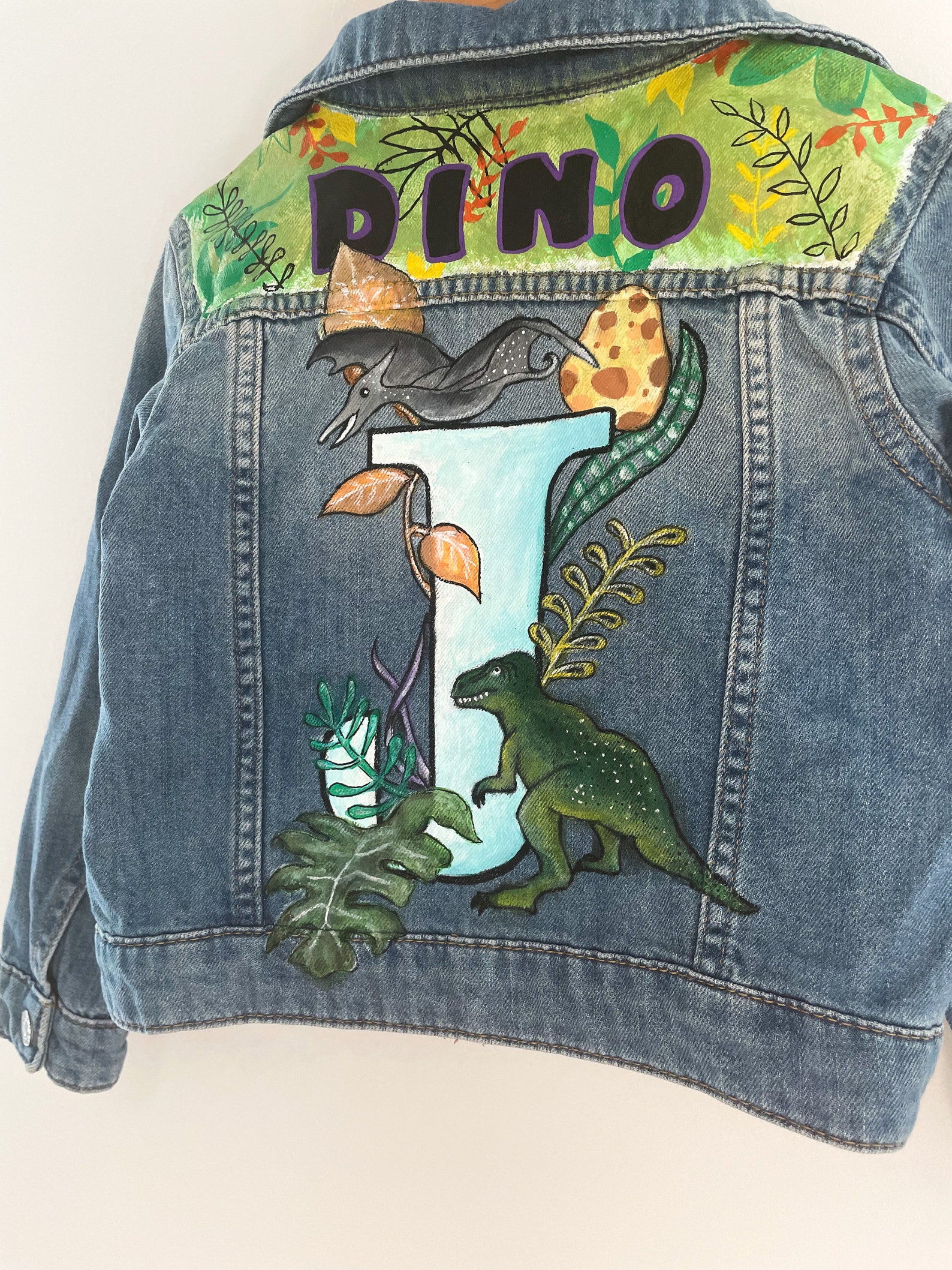 Dinosaur Jacket - Etsy
