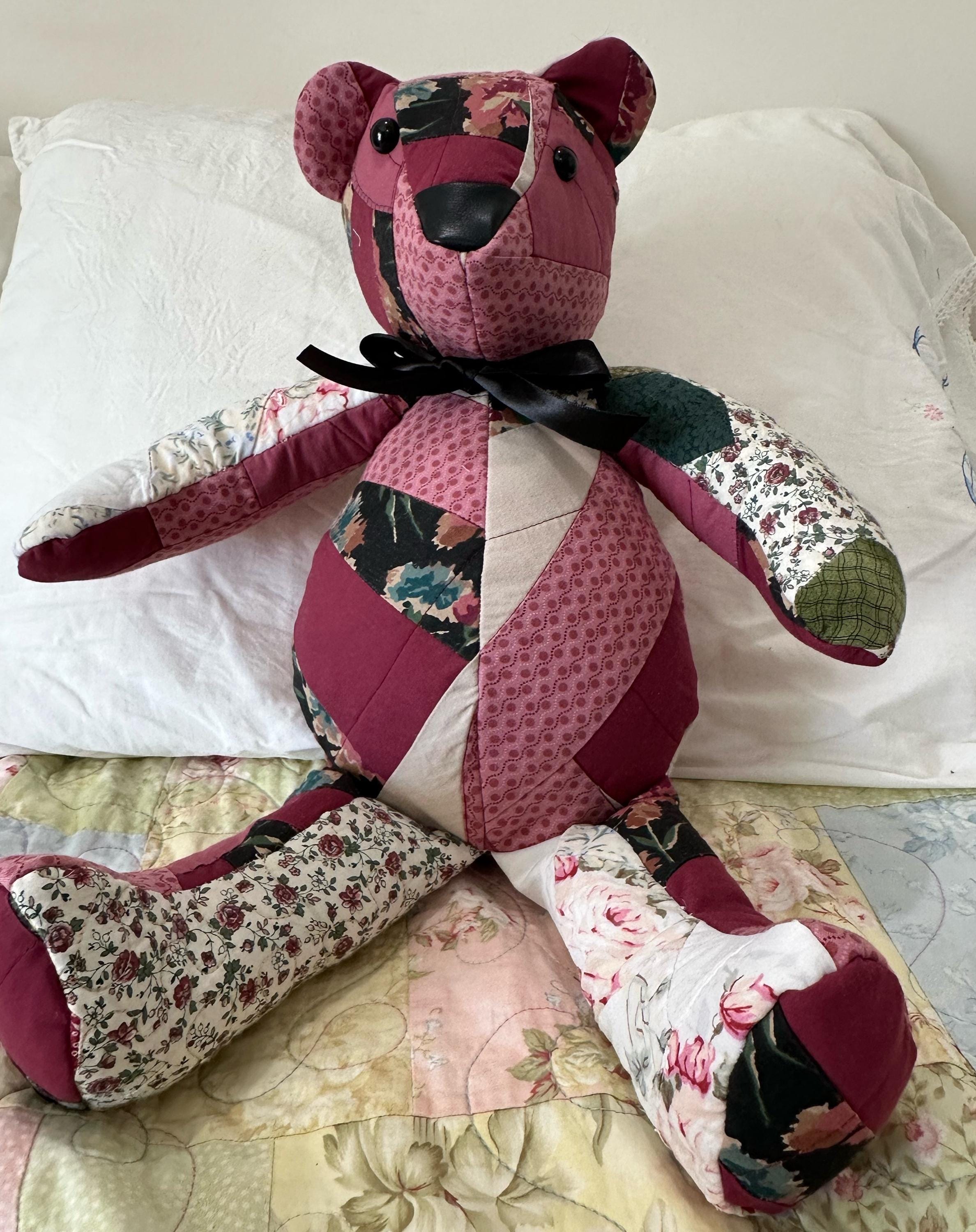 Vintage Quilt Teddy Bears - Etsy