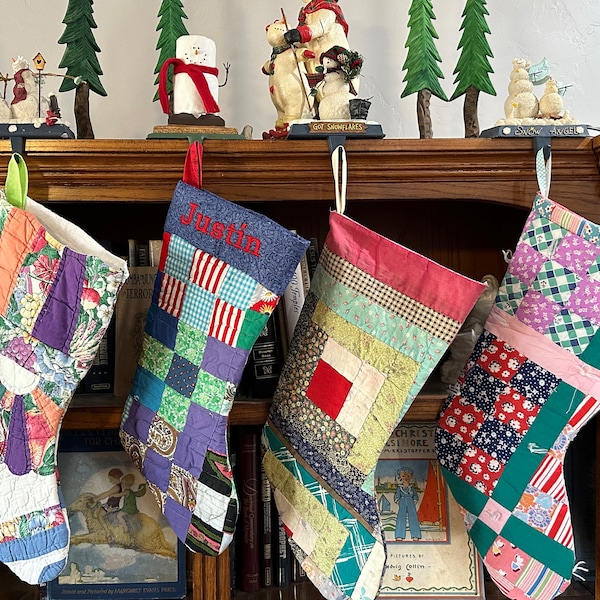 Vintage Stocking Pattern - Etsy