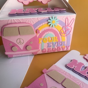 Groovy Gable Box, Groovy Birthday, Groovy Party Favor, Groovy Birthday ...