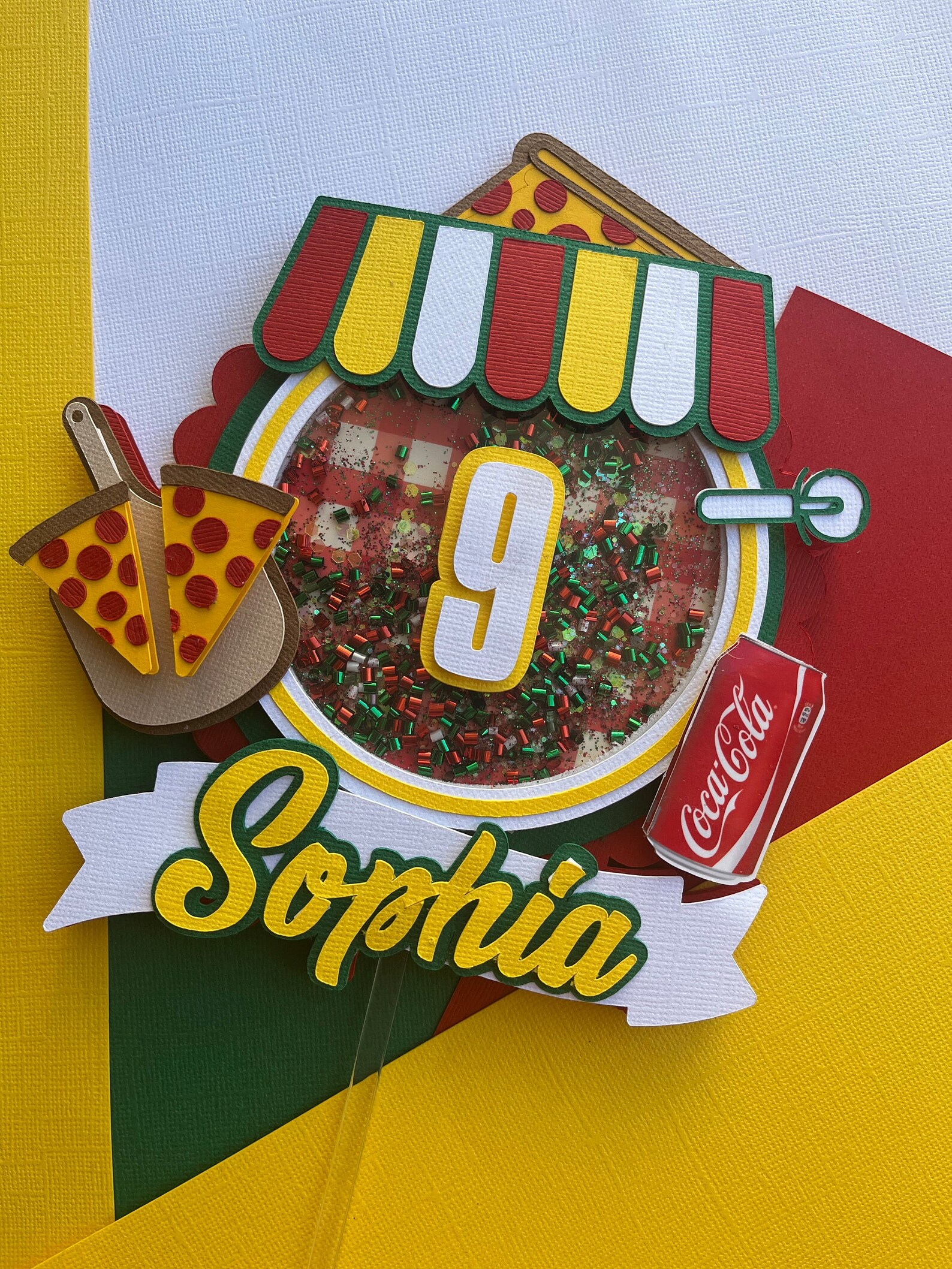 Pizza Cake Topper Pizza Party Cake Topper Pizza Party Pizza - Etsy