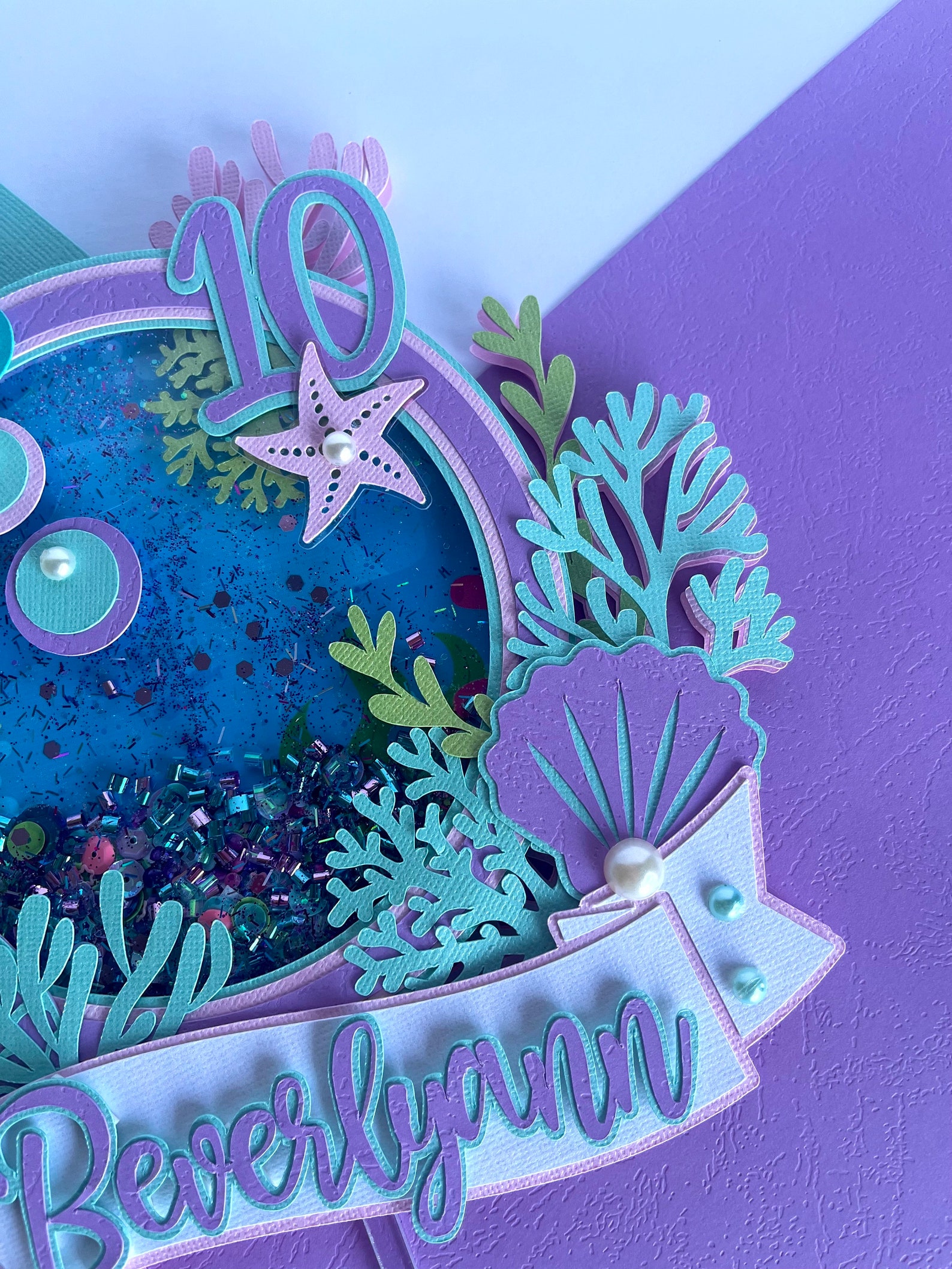 Mermaid Cake Topper Mermaid Tail Cake Topper Mermaid - Etsy