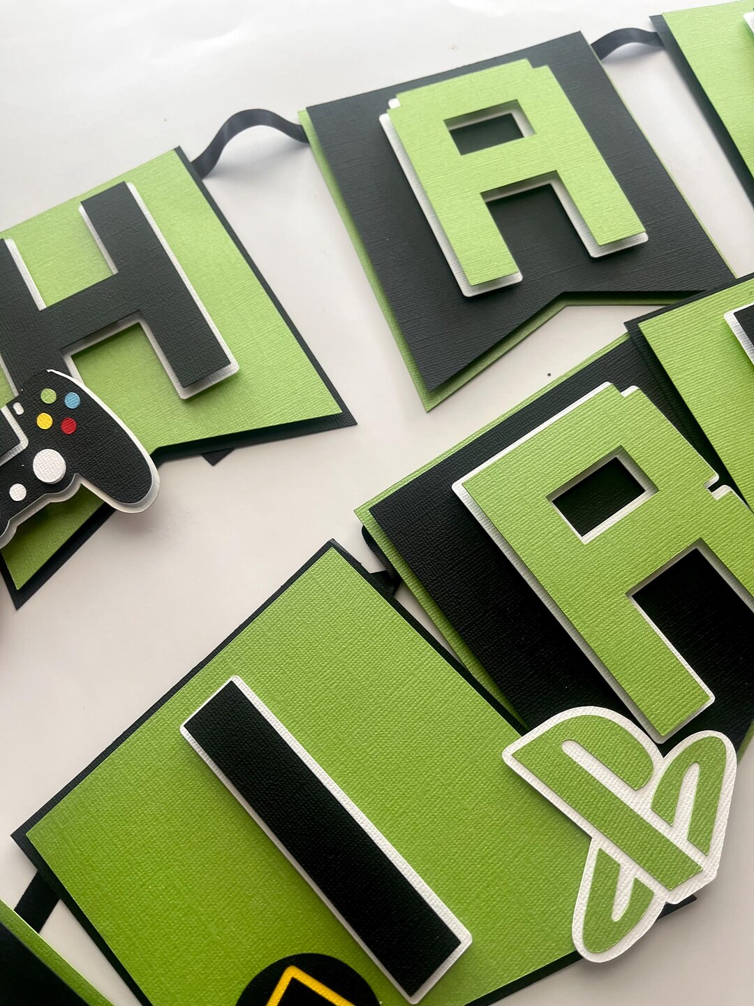 Video Game Birthday Banner, Gamer Birthday Banner, Video Game Birthday ...