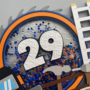 Carpenter Cake Topper, Handyman Cake Topper, Carpenter Birthday ...