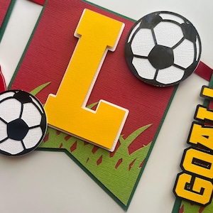 Soccer Birthday Banner, Soccer Party Banner, Soccer Party Theme, Soccer ...