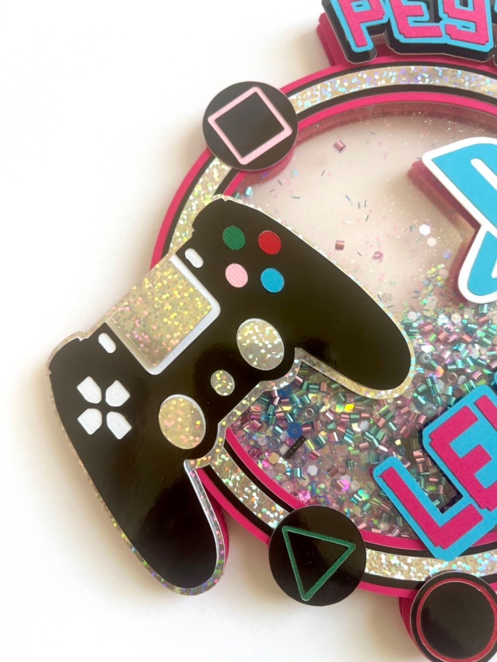 Video Game Cake Topper/ Gaming Cake Topper/ Video Game - Etsy