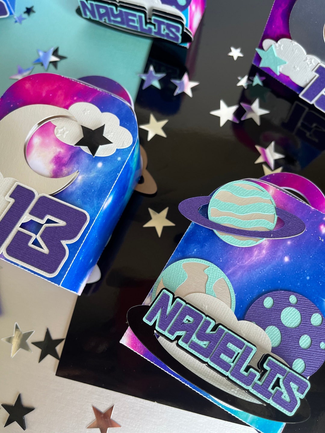 Space Party Favor, Outer Space Party Favor, Space Box, Outer Space ...