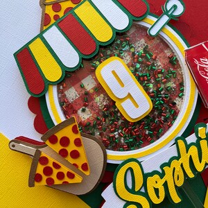 Pizza Cake Topper Pizza Party Cake Topper Pizza Party Pizza - Etsy