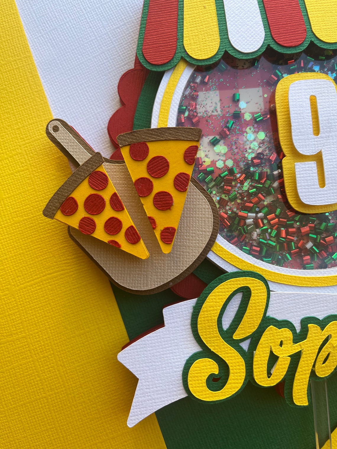 Pizza Cake Topper Pizza Party Cake Topper Pizza Party Pizza - Etsy