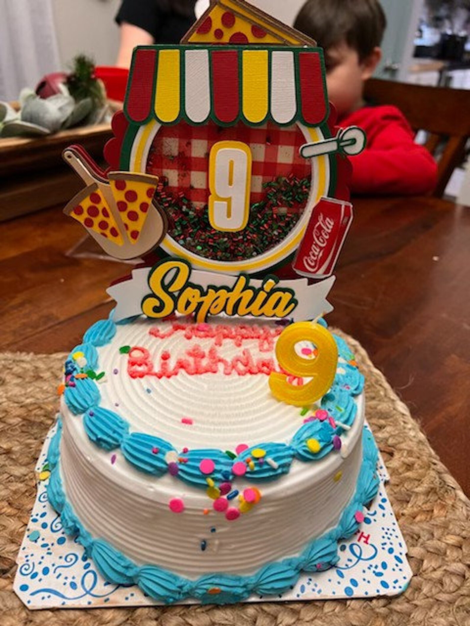 Pizza Cake Topper Pizza Party Cake Topper Pizza Party Pizza - Etsy