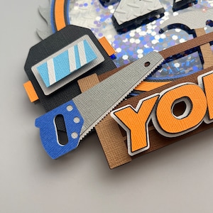 Carpenter Cake Topper, Handyman Cake Topper, Carpenter Birthday ...