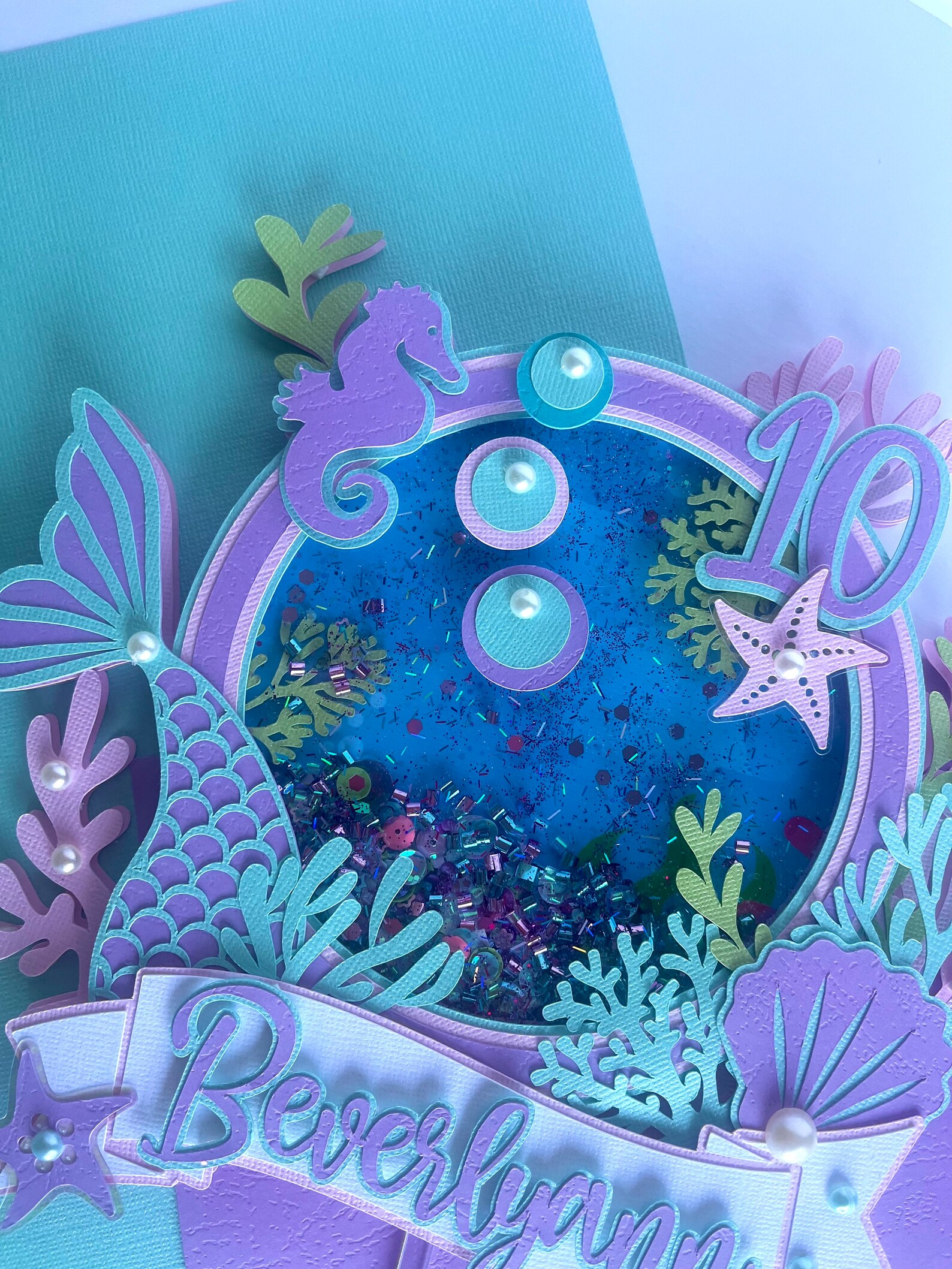 Mermaid Cake Topper Mermaid Tail Cake Topper Mermaid - Etsy