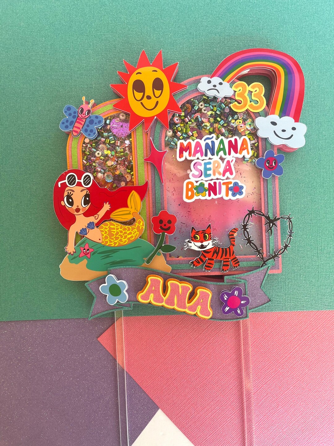 Mañana Sera Bonito Cake Topper, Karol G Cake Topper, Mañana Sera Bonito ...