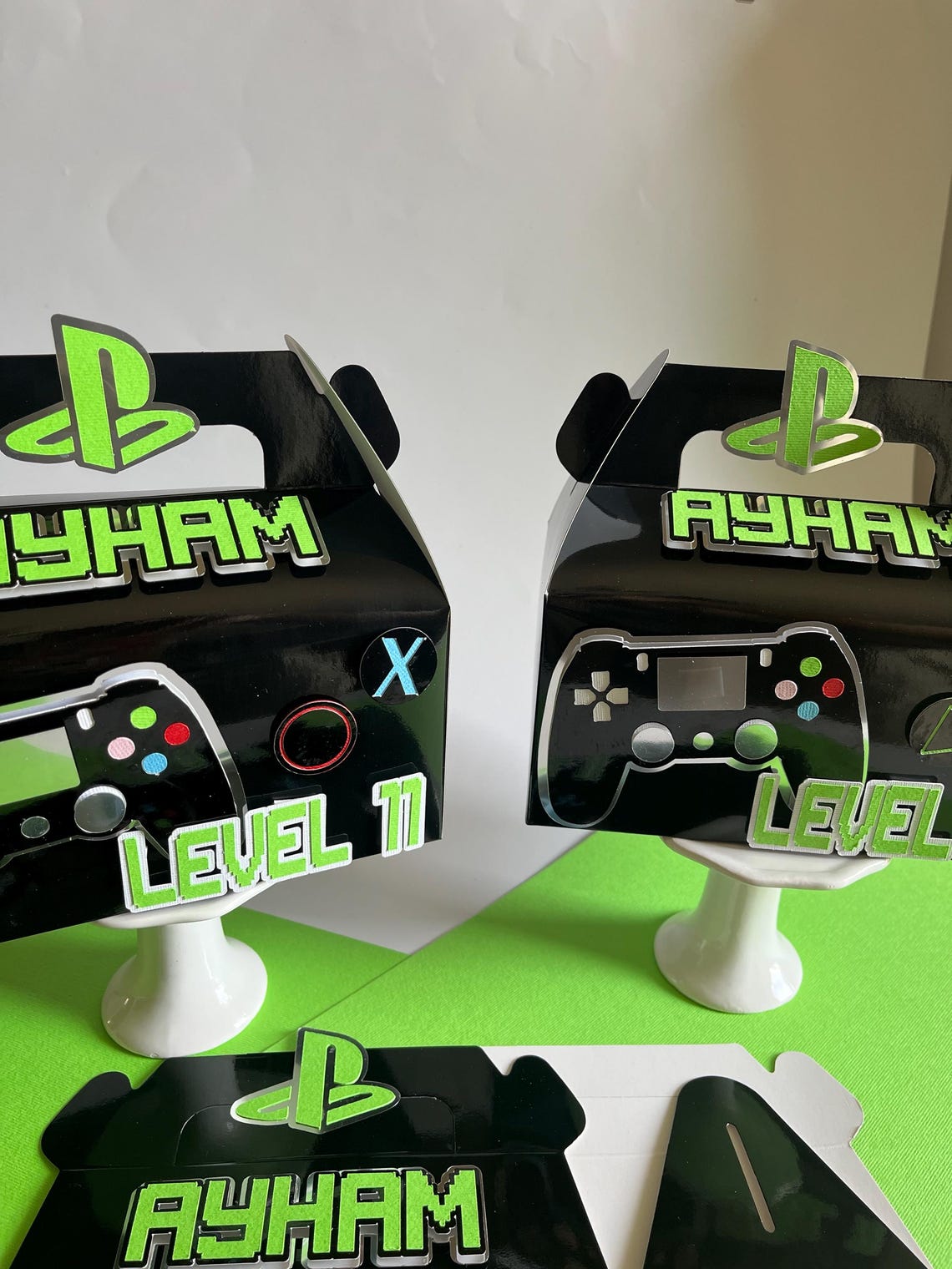 Gamer Party Gable Boxes, Video Game Party Favors, Gaming Birthday ...