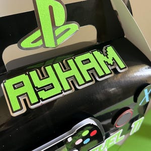 Gamer Party Gable Boxes, Video Game Party Favors, Gaming Birthday ...