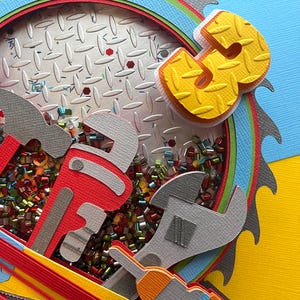 Handyman Cake Topper, Builder Tools Birthday Party Decoration - Etsy