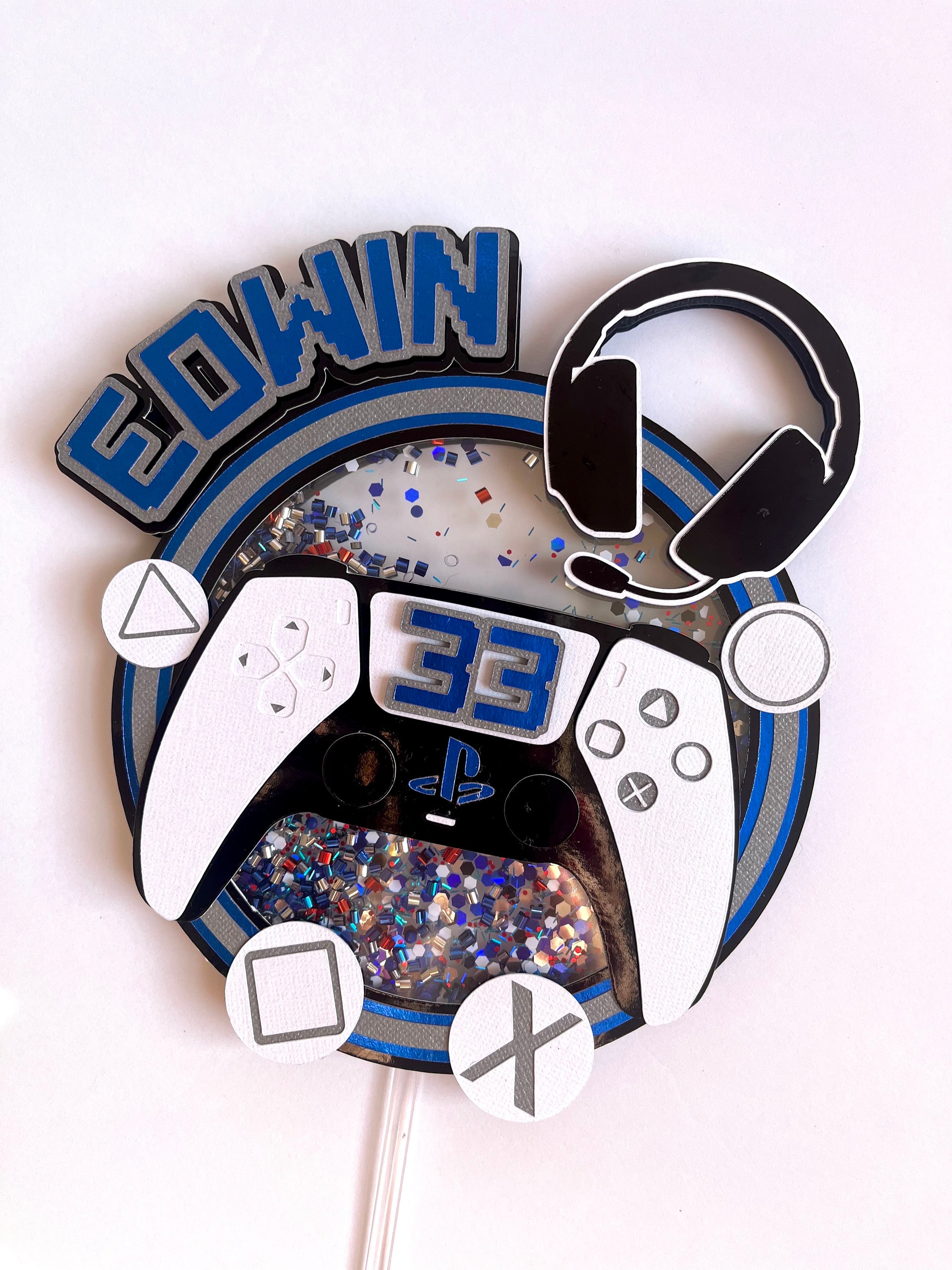 Video Game Cake Topper/ Gaming Cake Topper/ Video Game - Etsy