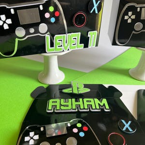 Gamer Party Gable Boxes, Video Game Party Favors, Gaming Birthday ...