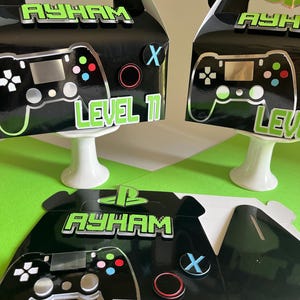 Gamer Party Gable Boxes, Video Game Party Favors, Gaming Birthday ...