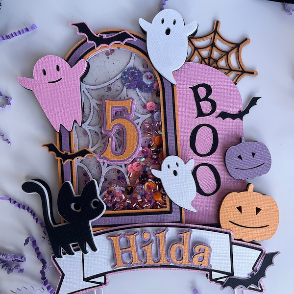 Halloween Cake Topper - Etsy