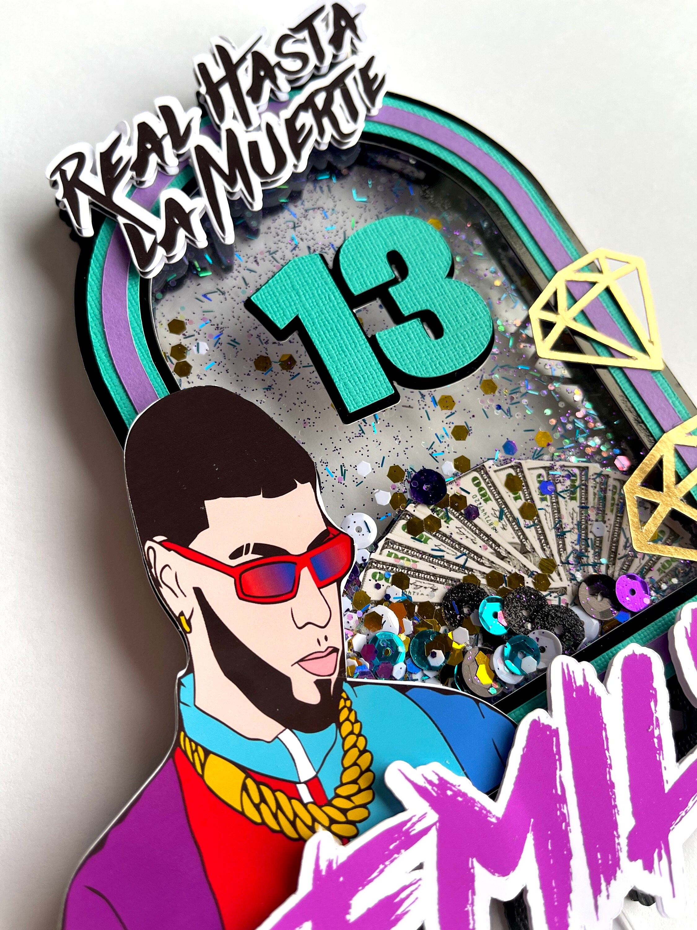 Anuel AA Cake Topper Anuel Birthday Decor Anuel Birthday - Etsy