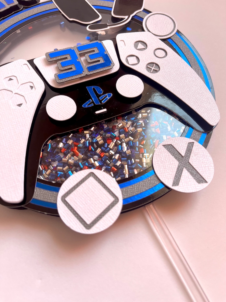 Video Game Cake Topper/ Gaming Cake Topper/ Video Game - Etsy