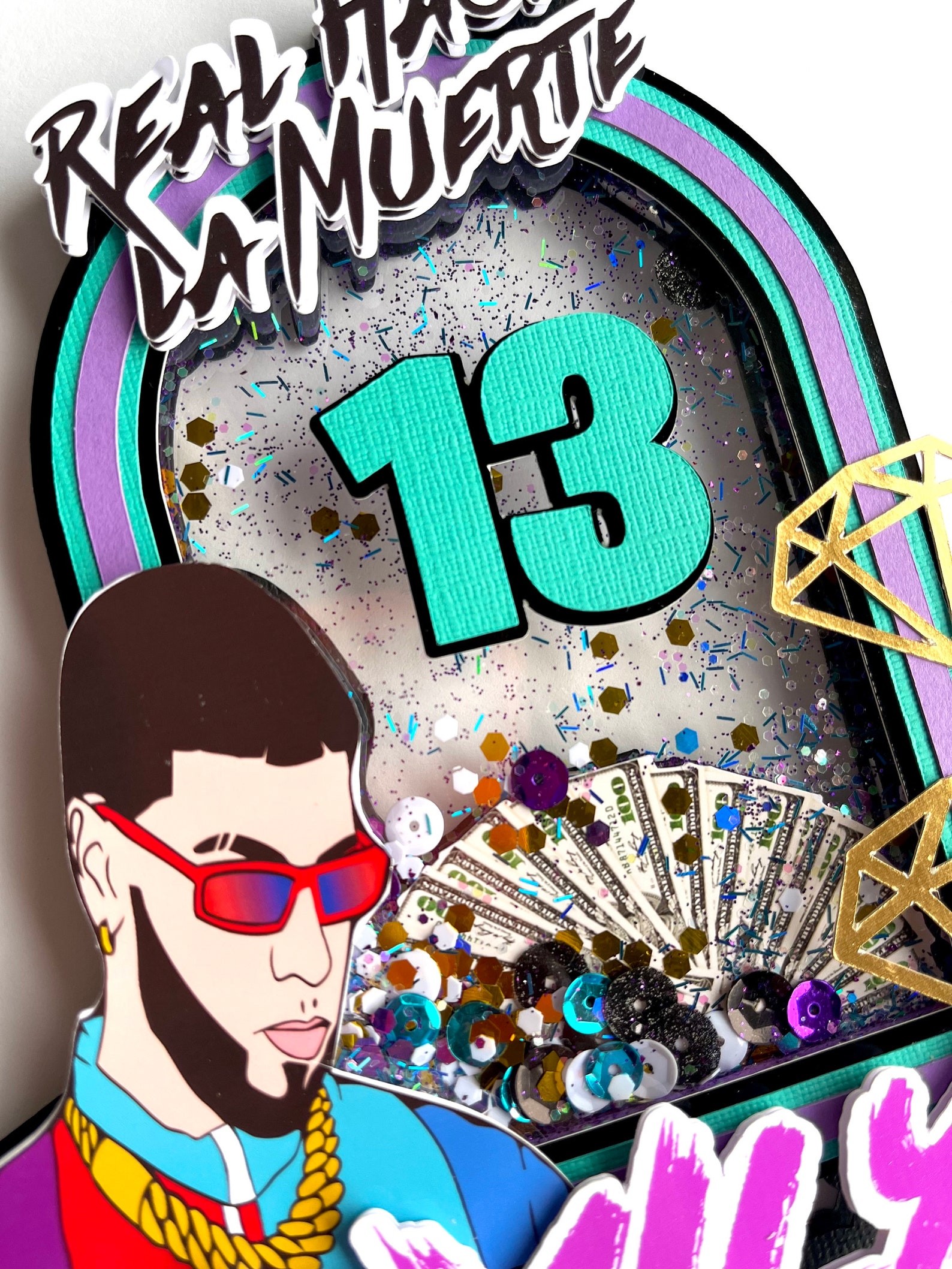 Anuel AA Cake Topper Anuel Birthday Decor Anuel Birthday - Etsy