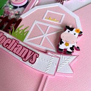 Cow Cake Topper, Cow Farm Cake Topper, Cowgirl Cake Topper, Cow ...