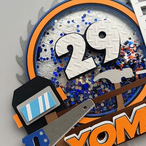 Carpenter Cake Topper, Handyman Cake Topper, Carpenter Birthday ...