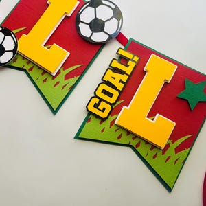 Soccer Birthday Banner, Soccer Party Banner, Soccer Party Theme, Soccer ...