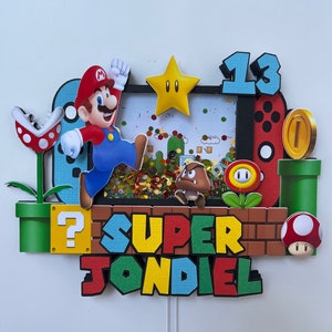 Switch Cake Topper, Switch Birthday Theme, Switch Party, Game Party ...