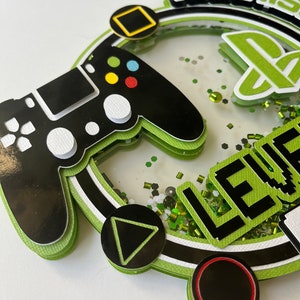 Video Game Cake Topper Gaming Cake Topper Video Game Birthday Gaming ...