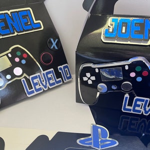 Video Game Party Favor, Gaming Party Favor, Gaming Gable Box, Video ...