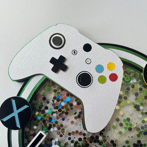 Xbox Cake Topper, Xbox Birthday Decor, Video Game Cake Topper, Video ...