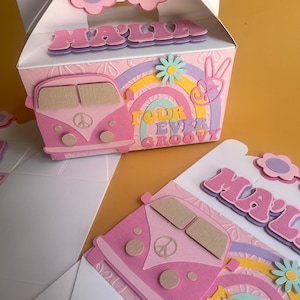 Groovy Gable Box, Groovy Birthday, Groovy Party Favor, Groovy Birthday ...