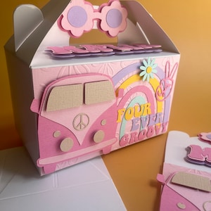 Groovy Gable Box, Groovy Birthday, Groovy Party Favor, Groovy Birthday ...